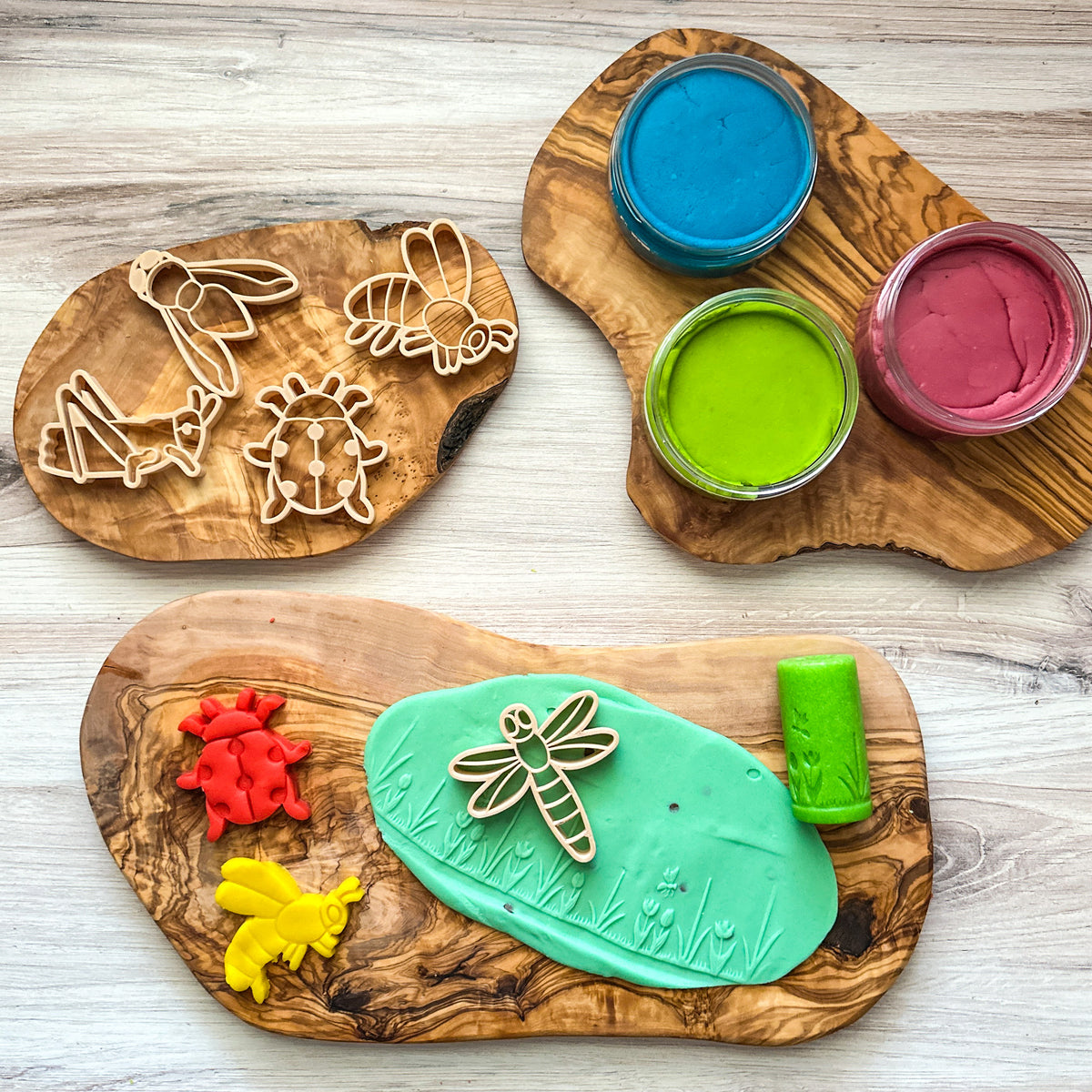 Play Dough Cutters & Tools — Oak & Ever