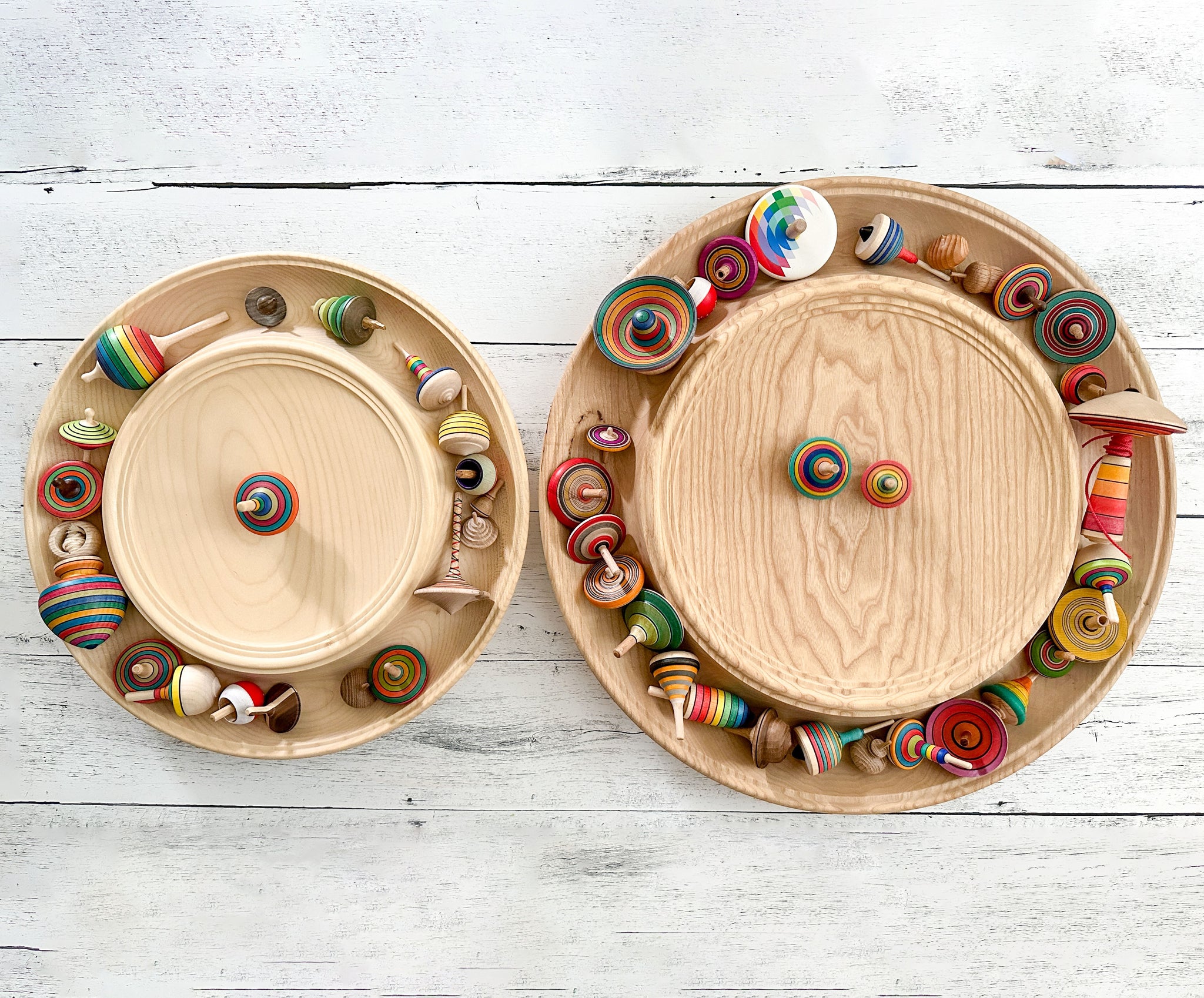 MADER - Wooden Spinning Tops — Oak & Ever