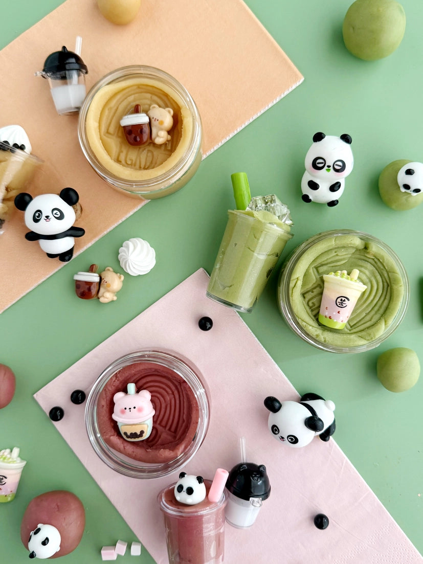 Bubble Tea - Sensory Play Kit - Earth Grown Kid Dough — Oak & Ever