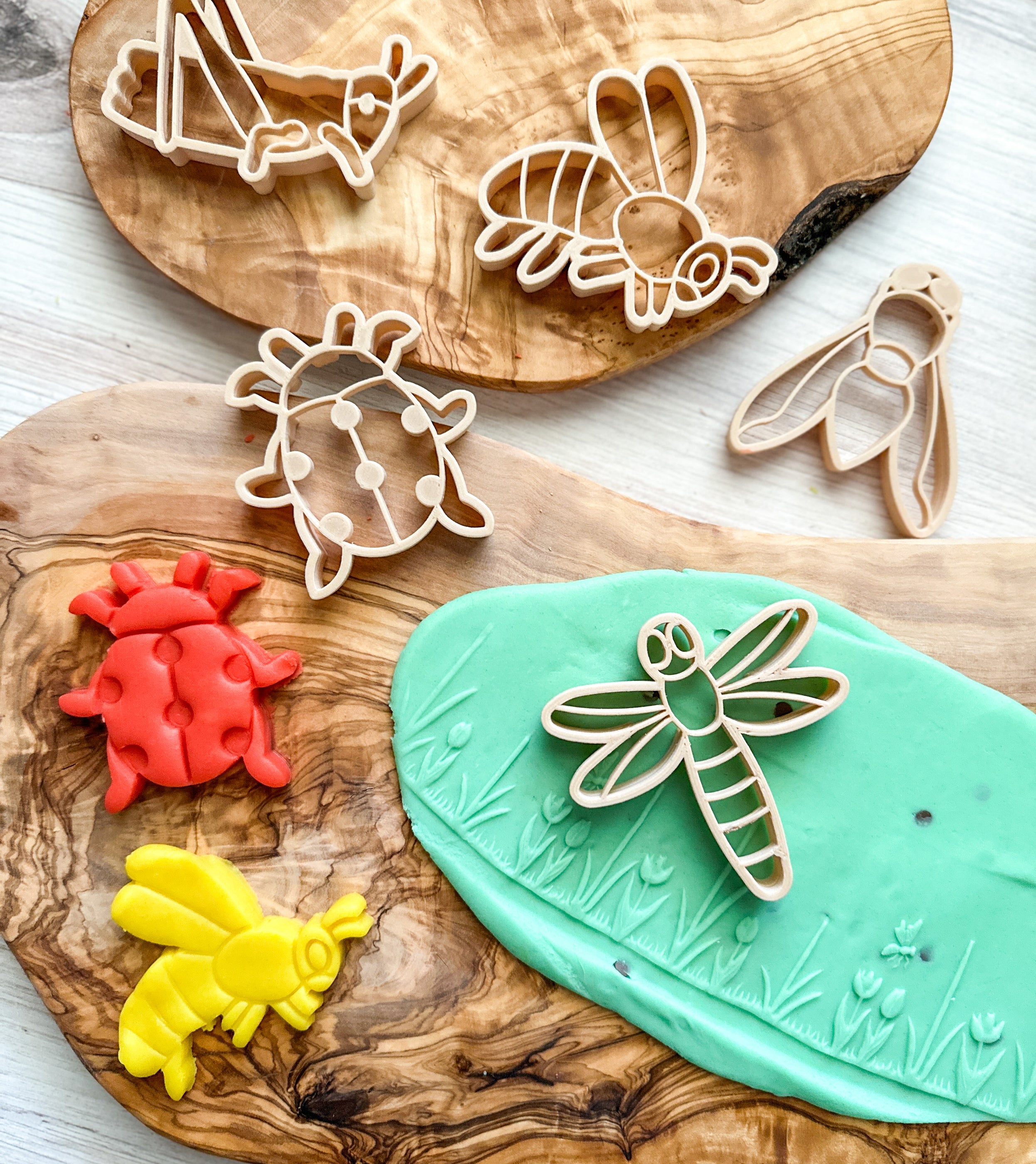 Bugs - Mini Play Dough Cutters - Eco Cutters — Oak & Ever