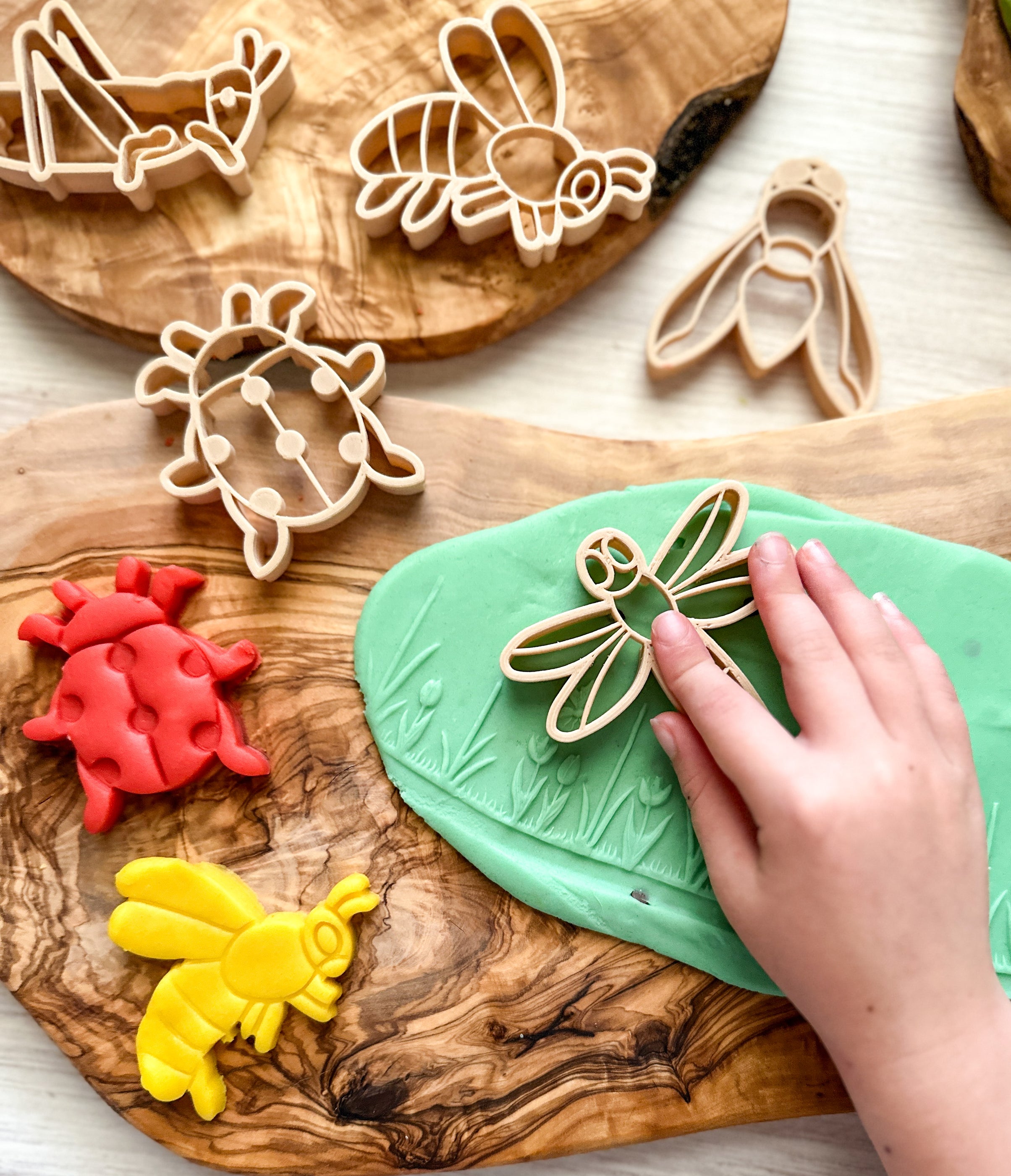 Bugs - Mini Play Dough Cutters - Eco Cutters — Oak & Ever