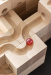CUBORO Standard 50 - The Large Set - Wooden Marble Run — Oak & Ever