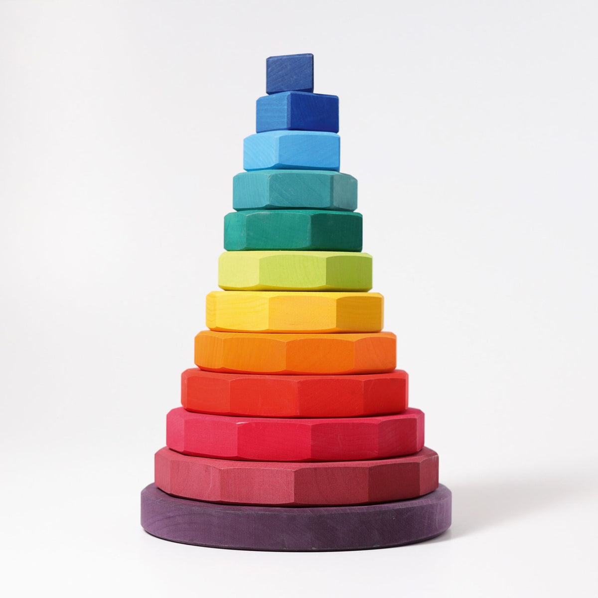 Giant Geometrical Stacking Tower - Wooden Stacking Tower - Grimm's Woo ...