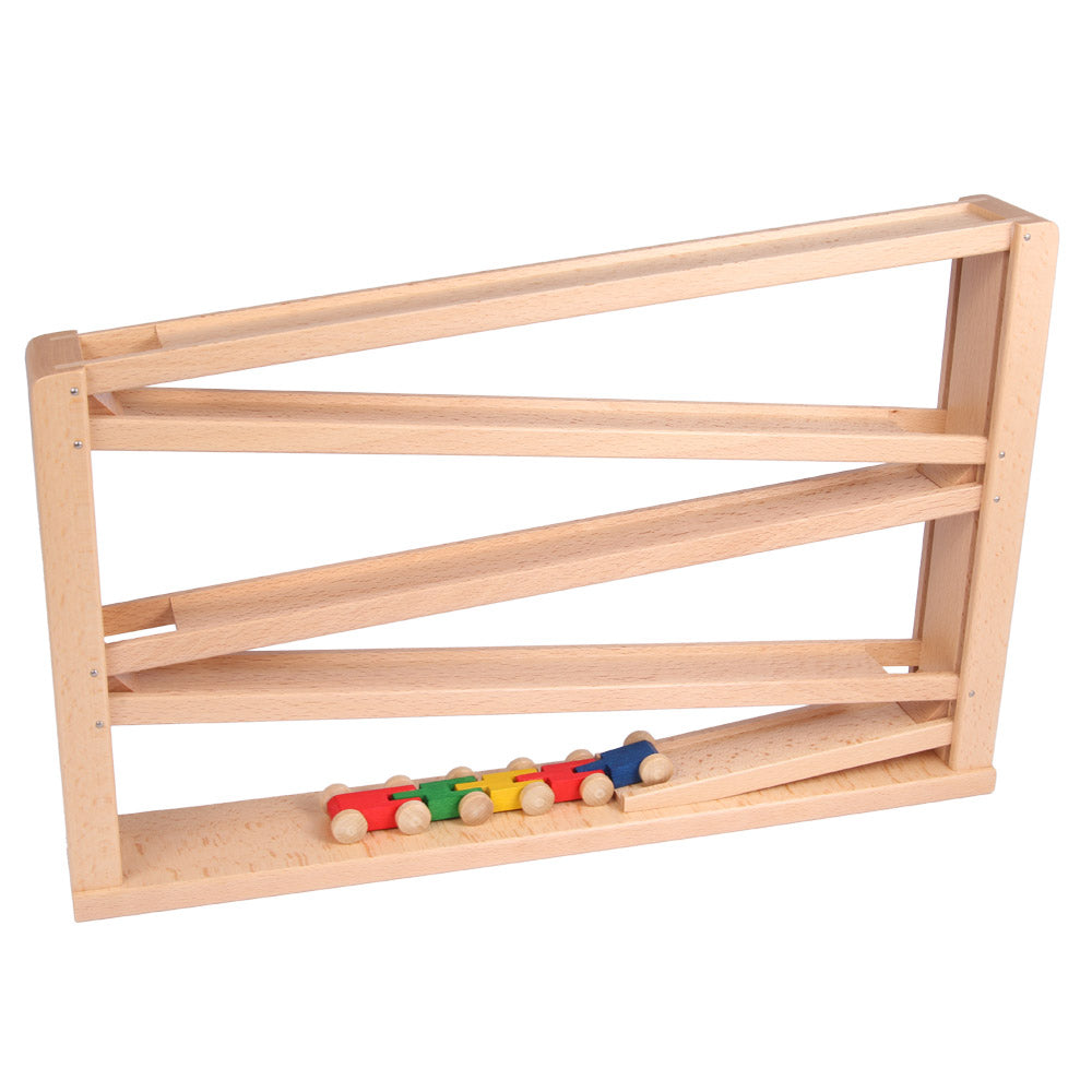 Natural Raceway Track with Millipede Car - Beck — Oak & Ever