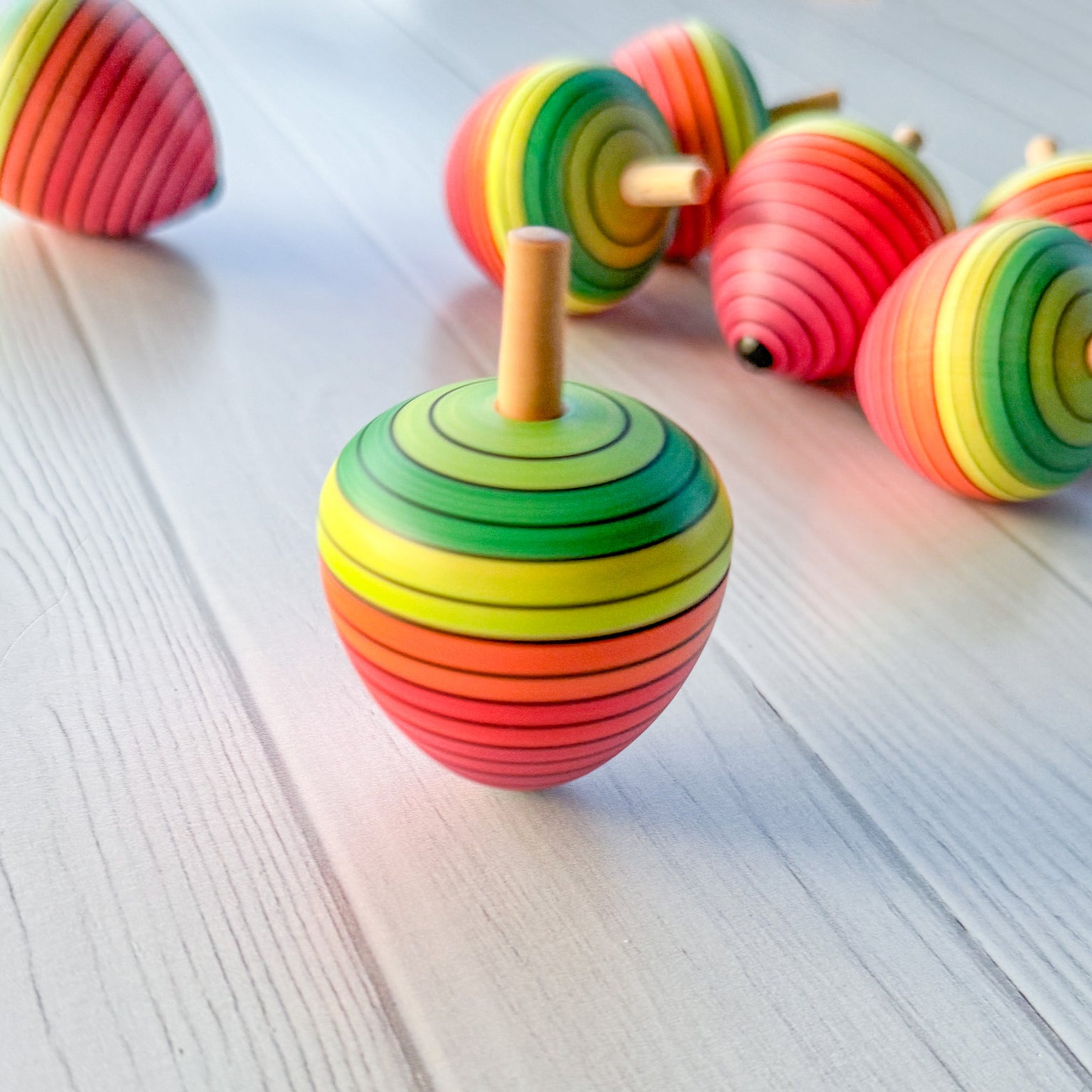 MADER - Wooden Spinning Tops — Oak & Ever