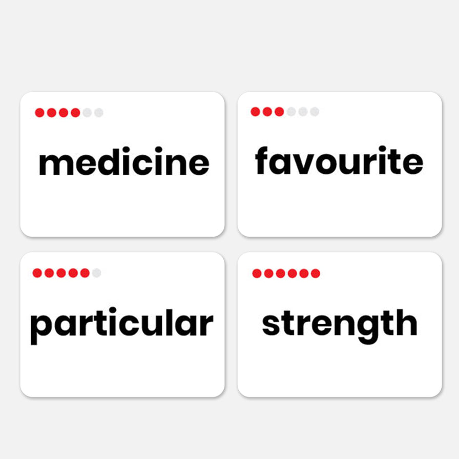 Tricky Words Flashcards (Sight Words) – 2nd & 3rd Grade — Oak & Ever