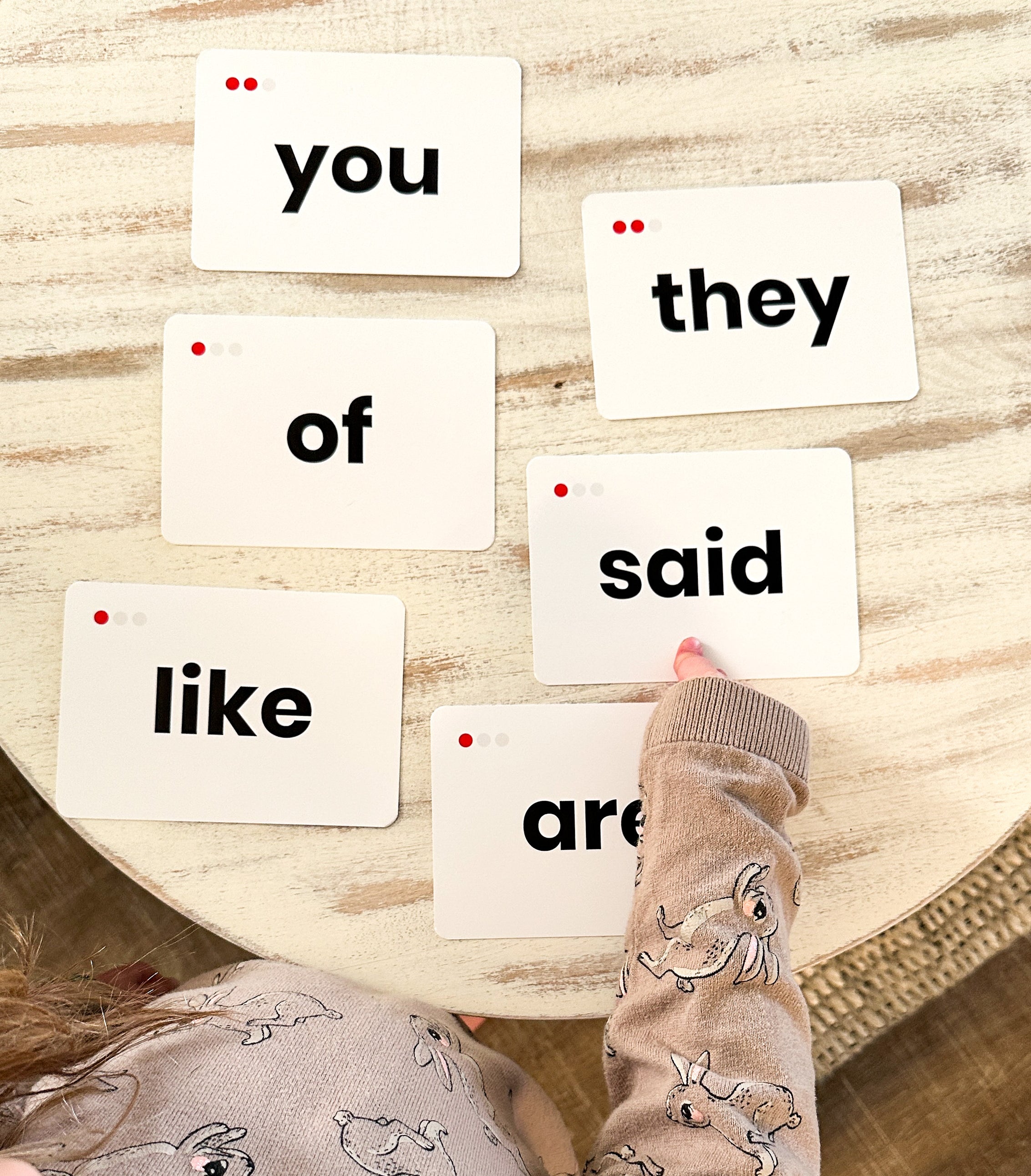 Tricky Words Flashcards (Sight Words) – Pre-K & Kindergarten — Oak & Ever