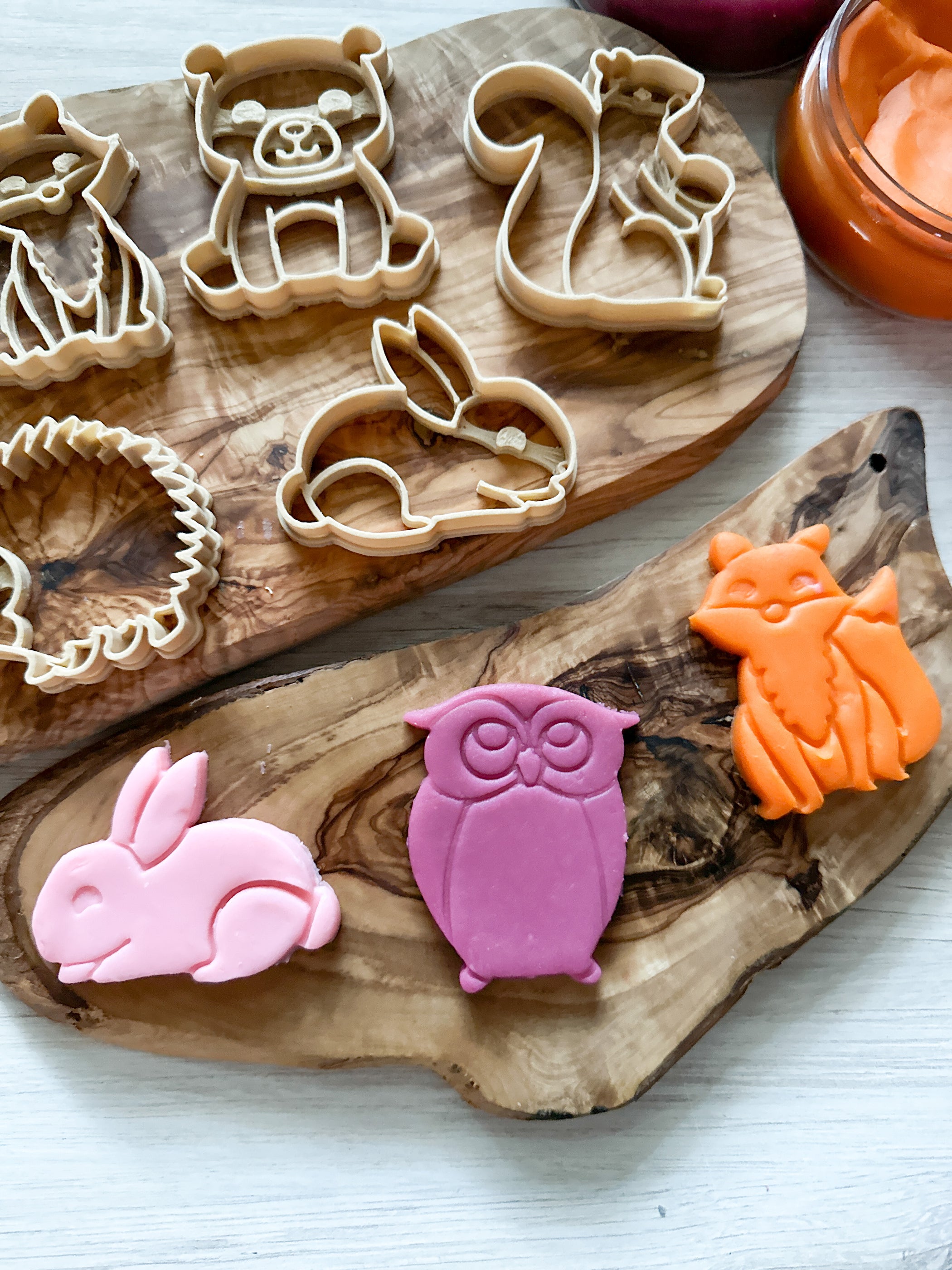 Woodland Animals - Mini Dough Cutters - Plant Based Plastic - Eco Cutt ...