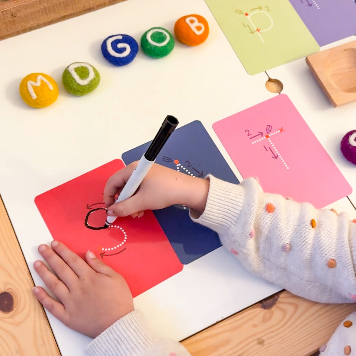 Writing Flashcards - Letter & Number Writing - Double Sided Flashcards ...