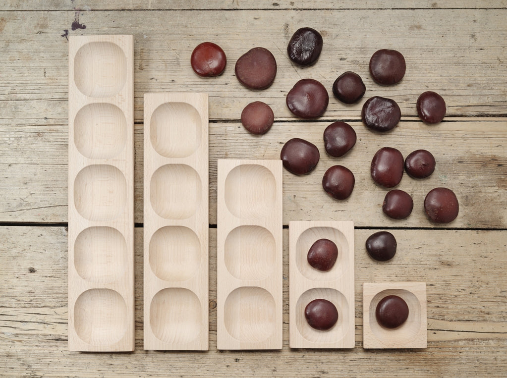 5 Frame Tray Set – Counting and Number Trays — Oak & Ever