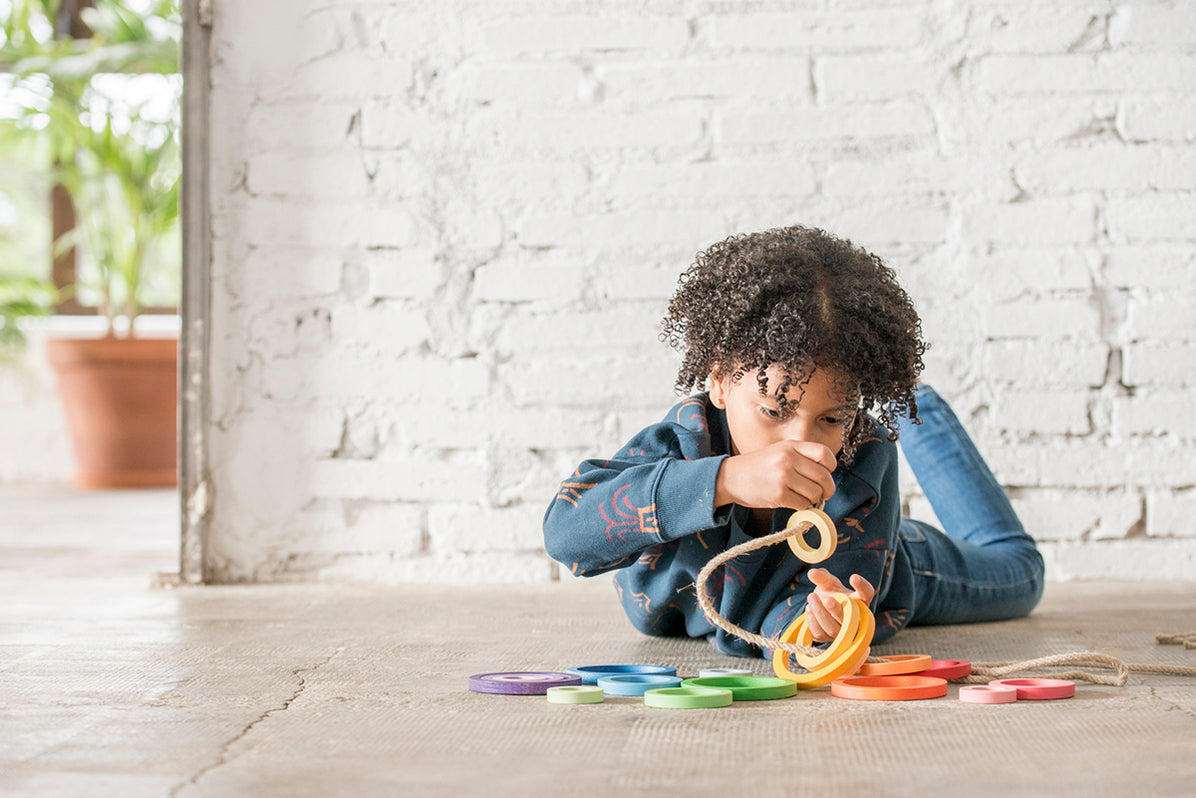 Gradient Rainbow Nesting Rings – 24 Piece Set – Grapat — Oak & Ever