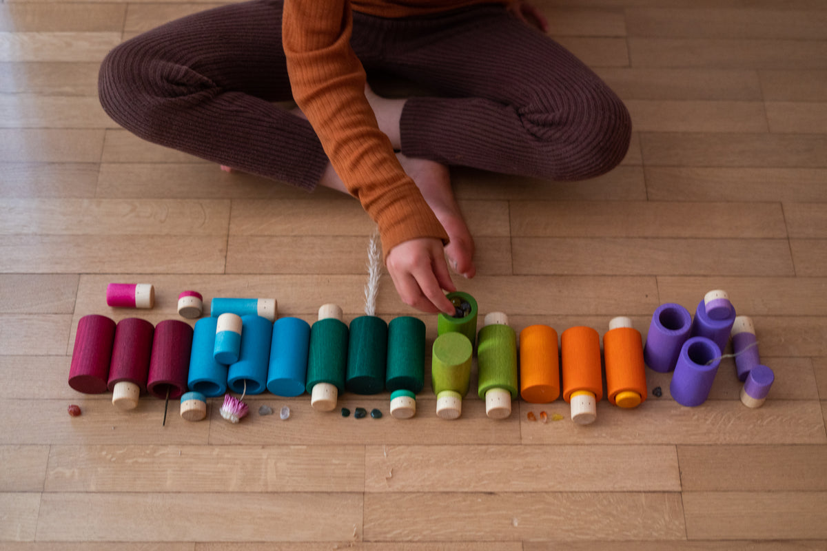 Grapat La - Half Lola - Complementary Colors – Stacking, Sorting Tube ...