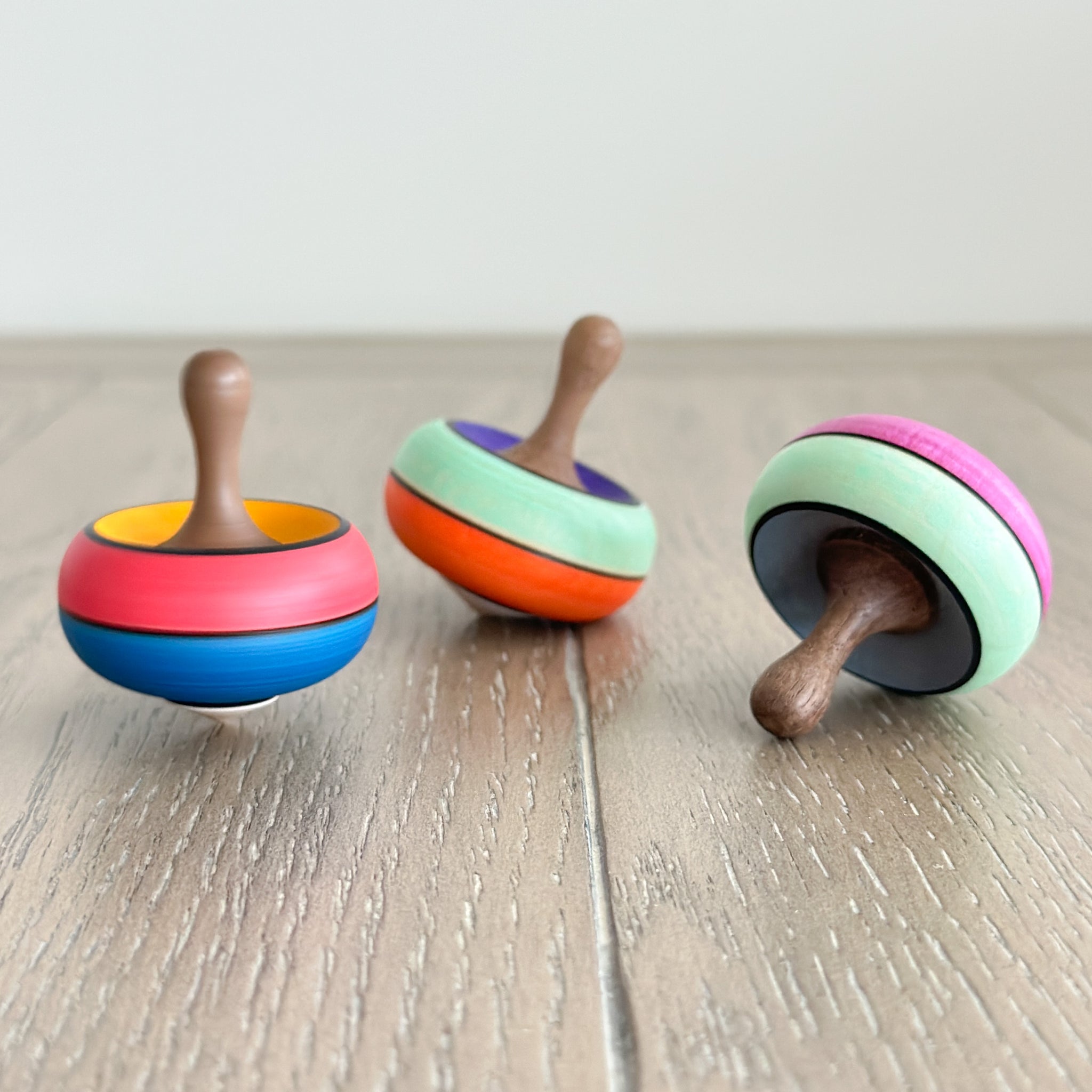 MADER - Wooden Spinning Tops — Oak & Ever