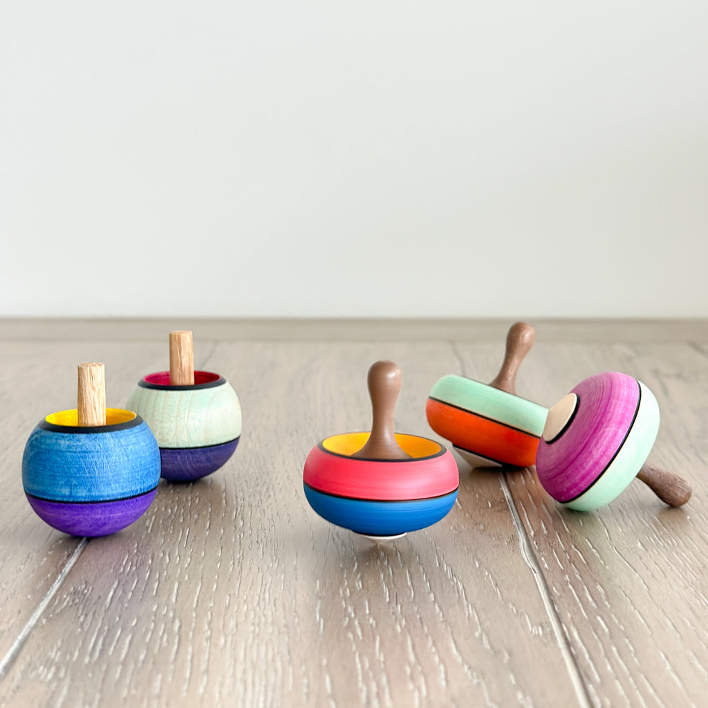 MADER - Wooden Spinning Tops — Oak & Ever