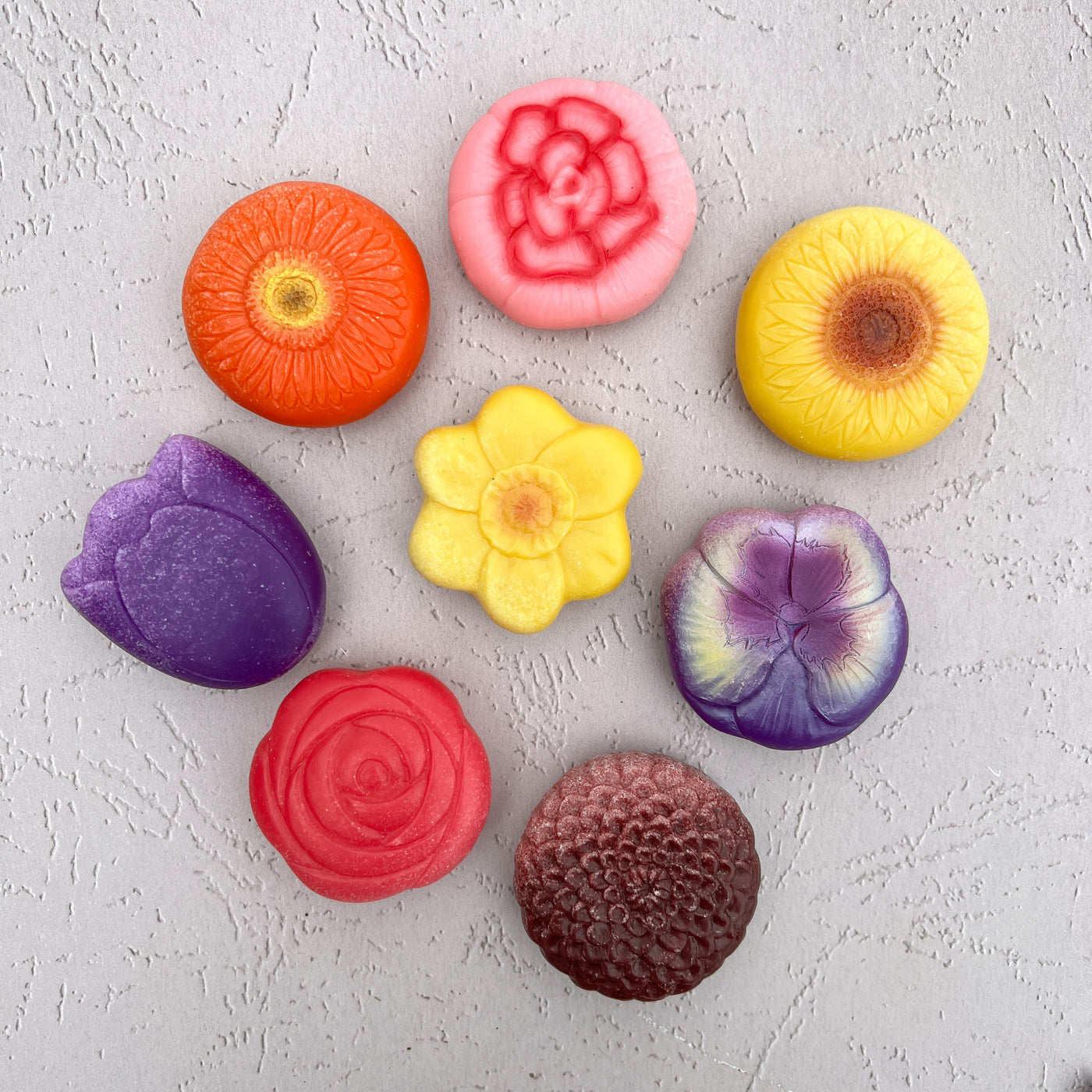 Stone Play Flowers – Flower Sensory Play Stones — Oak & Ever