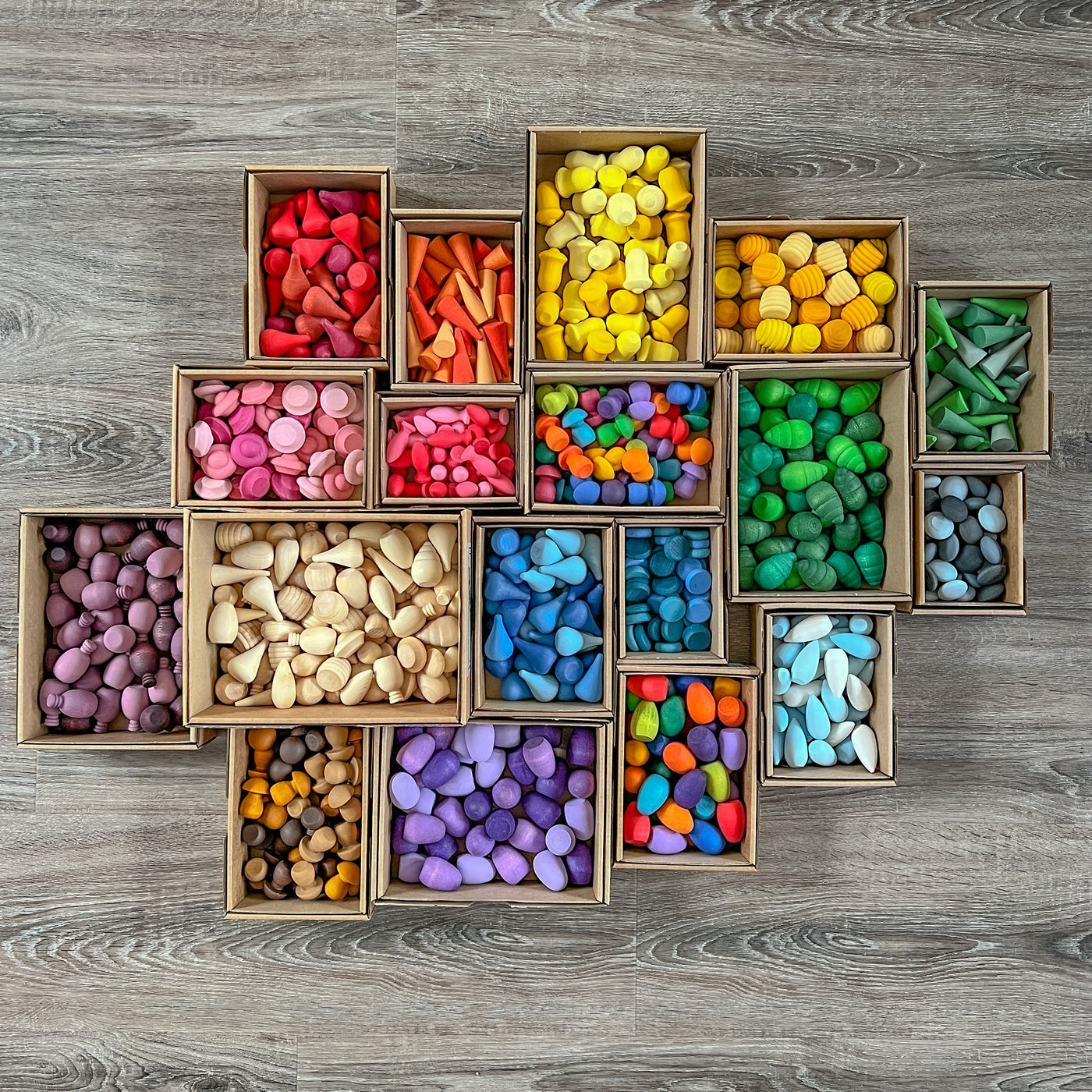 Full Set of Mandala Pieces – All 21 styles 2024 update – Loose Parts ...