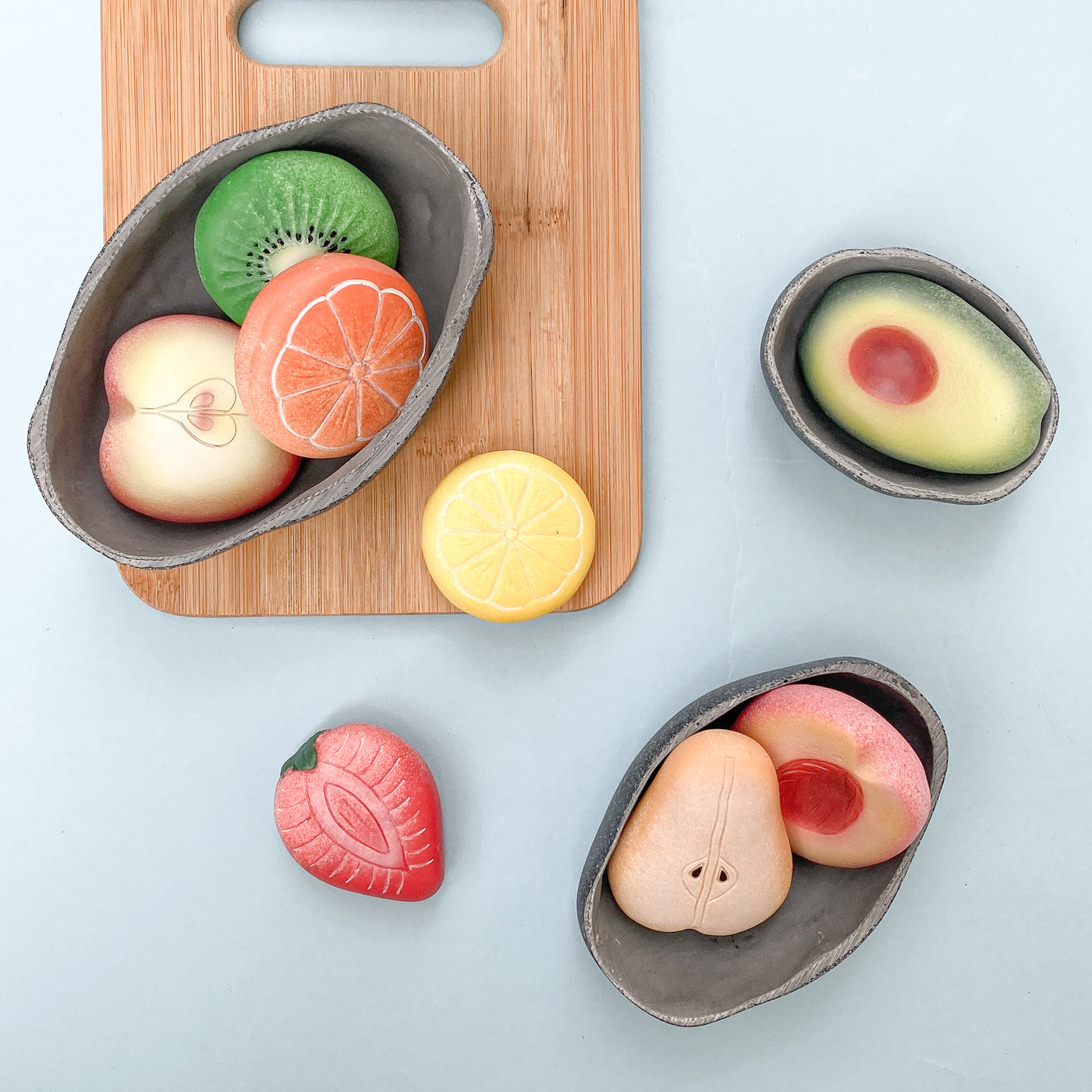 Outdoor Play Fruits – Play Food Made from Stones — Oak & Ever