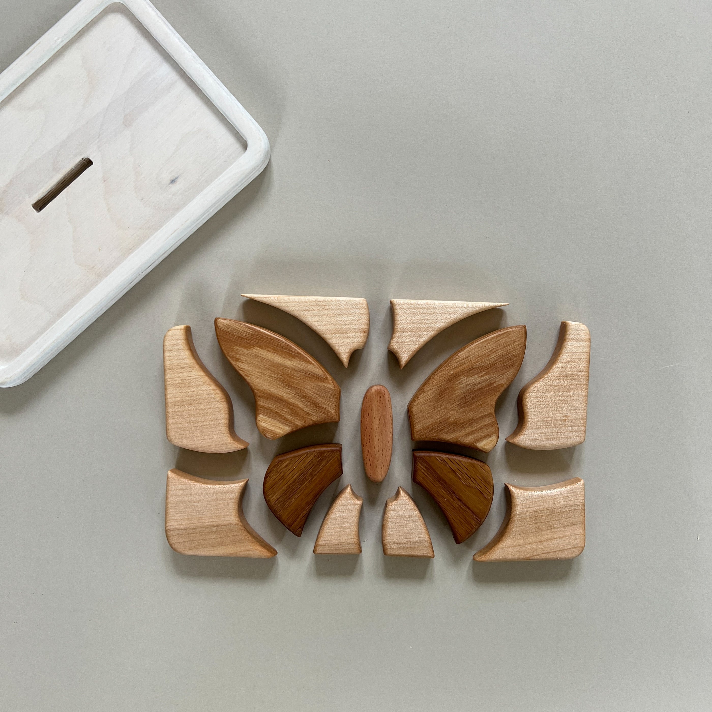 Handcrafted Wooden Puzzle or Shape Blocks — Oak & Ever