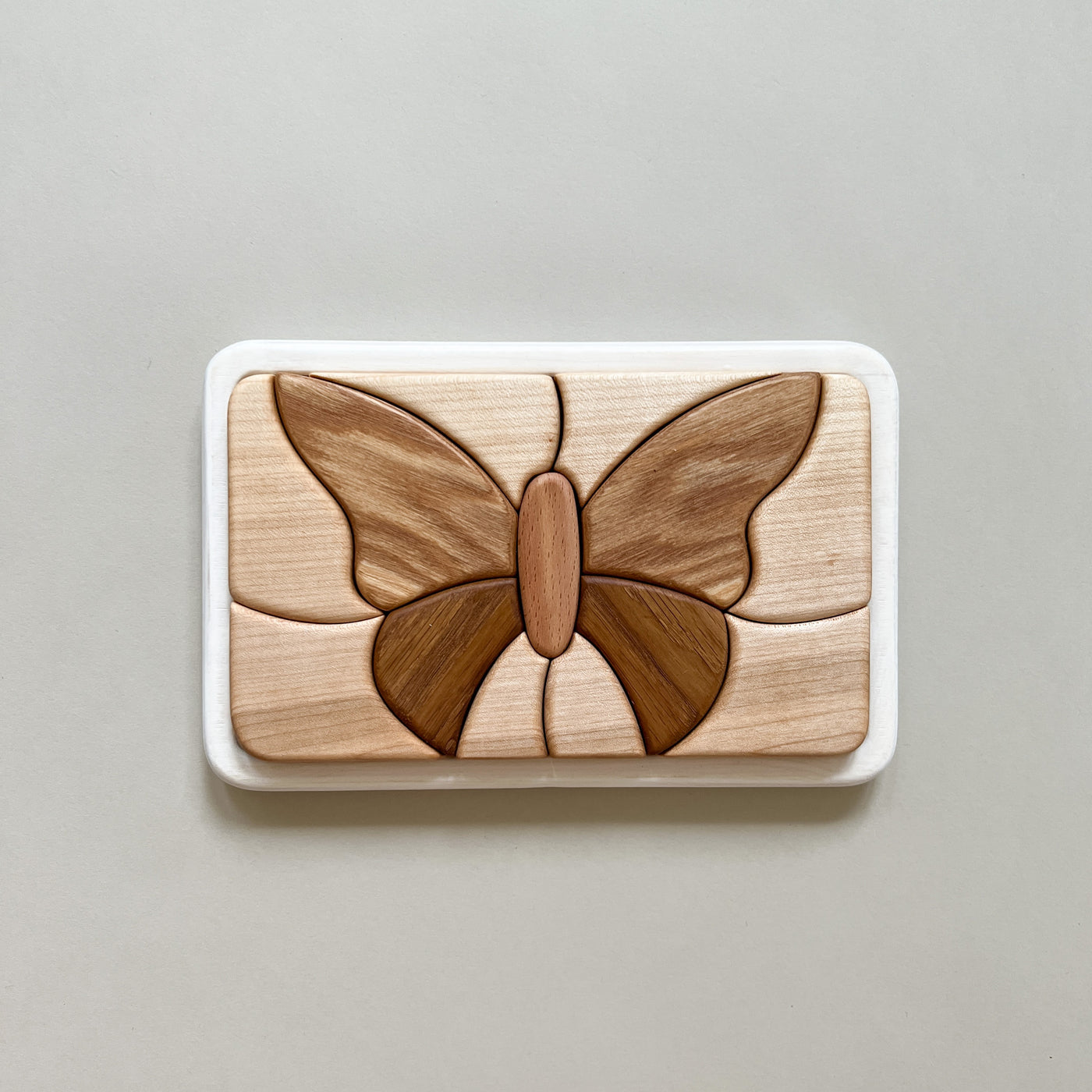 Handcrafted Wooden Puzzle or Shape Blocks — Oak & Ever