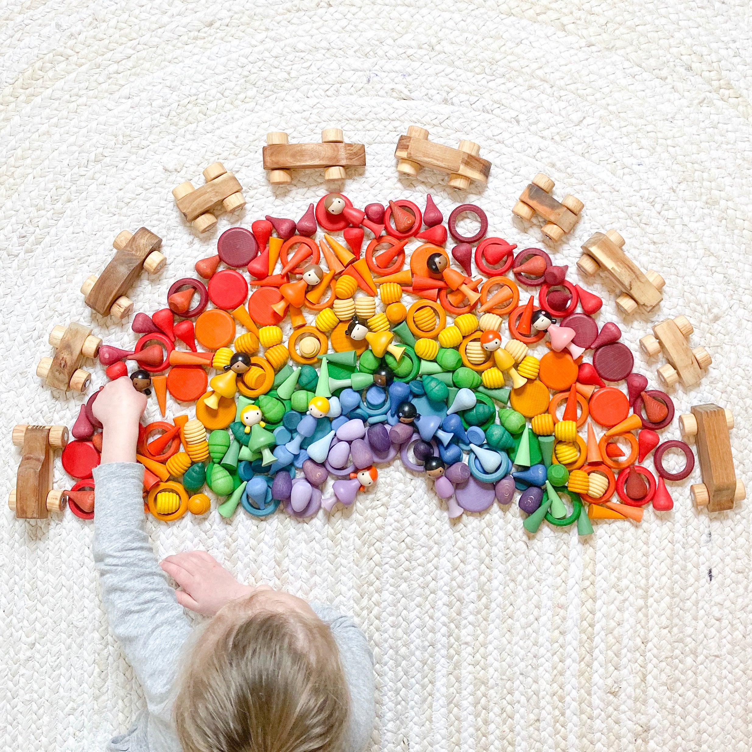 16 One Color Styles of Mandala Pieces – Loose Parts - Grapat — Oak & Ever