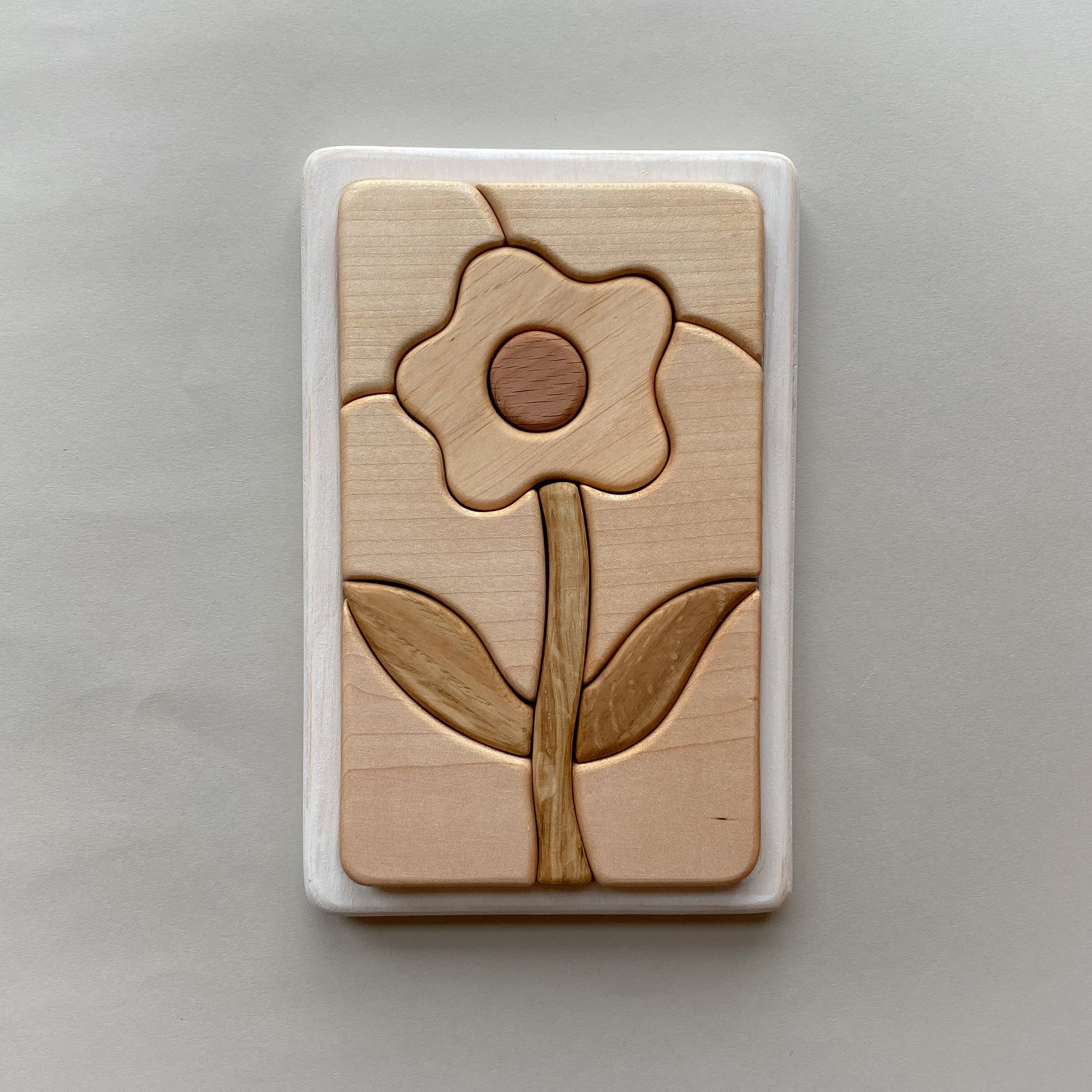 Handcrafted Wooden Puzzle or Shape Blocks — Oak & Ever