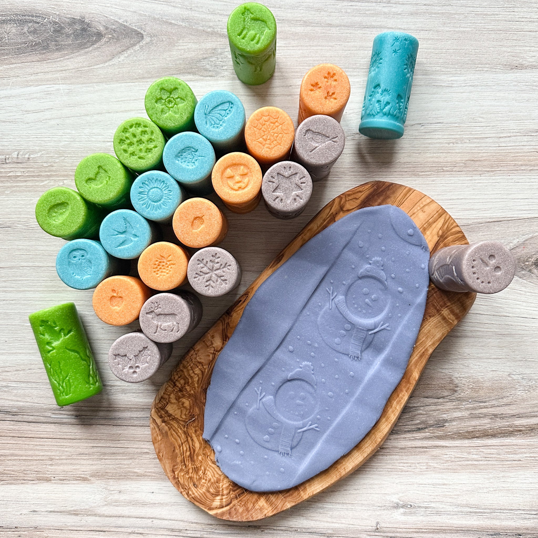 Play Dough Rollers & Stampers — Oak & Ever