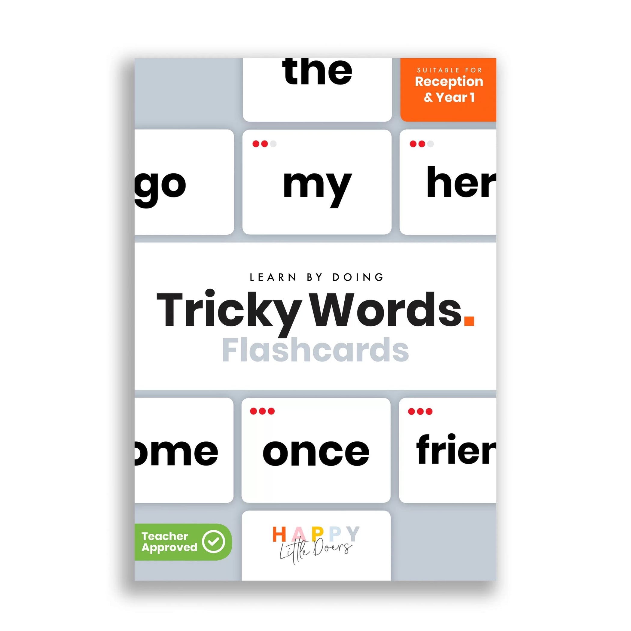 Tricky Words Flashcards (Sight Words) – Pre-K & Kindergarten — Oak & Ever