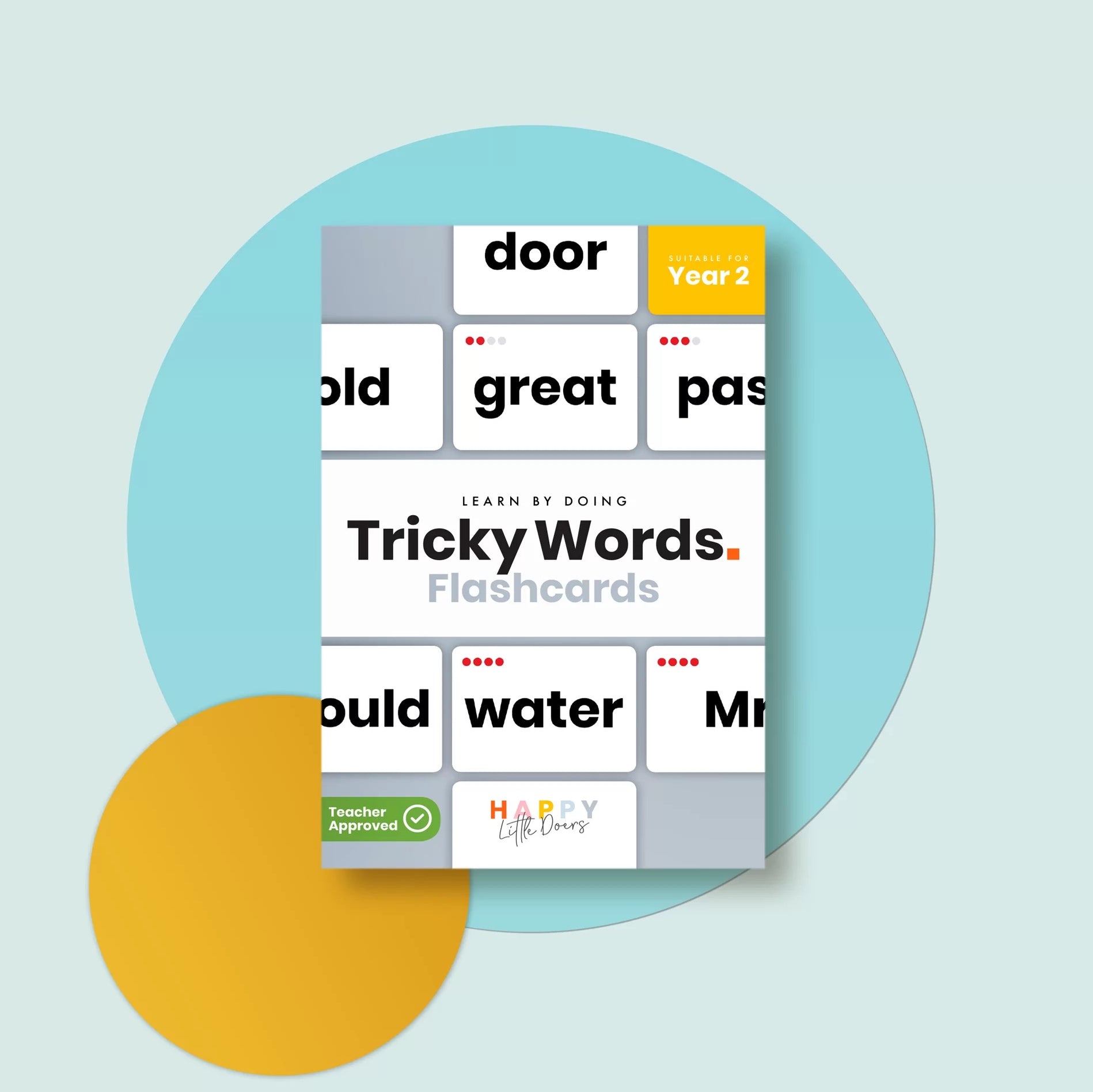 Tricky Words Flashcards (Sight Words) – First Grade — Oak & Ever