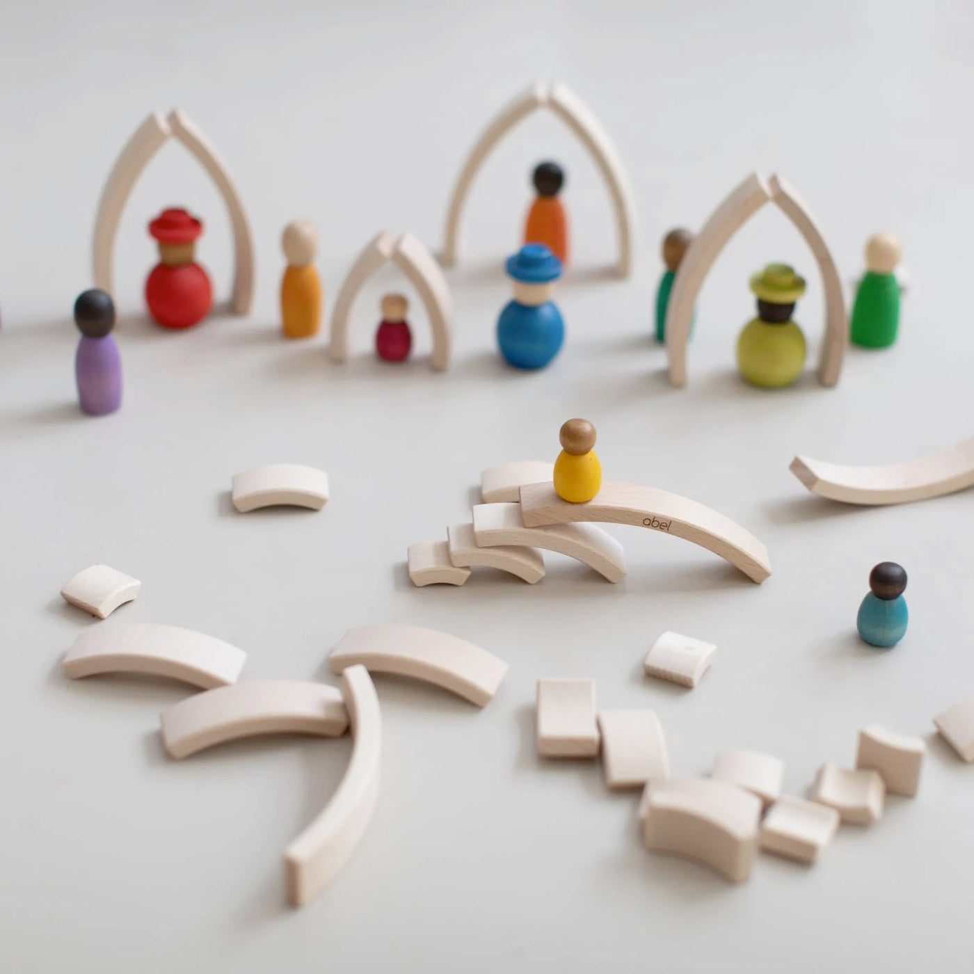 Golden Ratio - Abel Minis - 96 Blocks Set — Oak & Ever