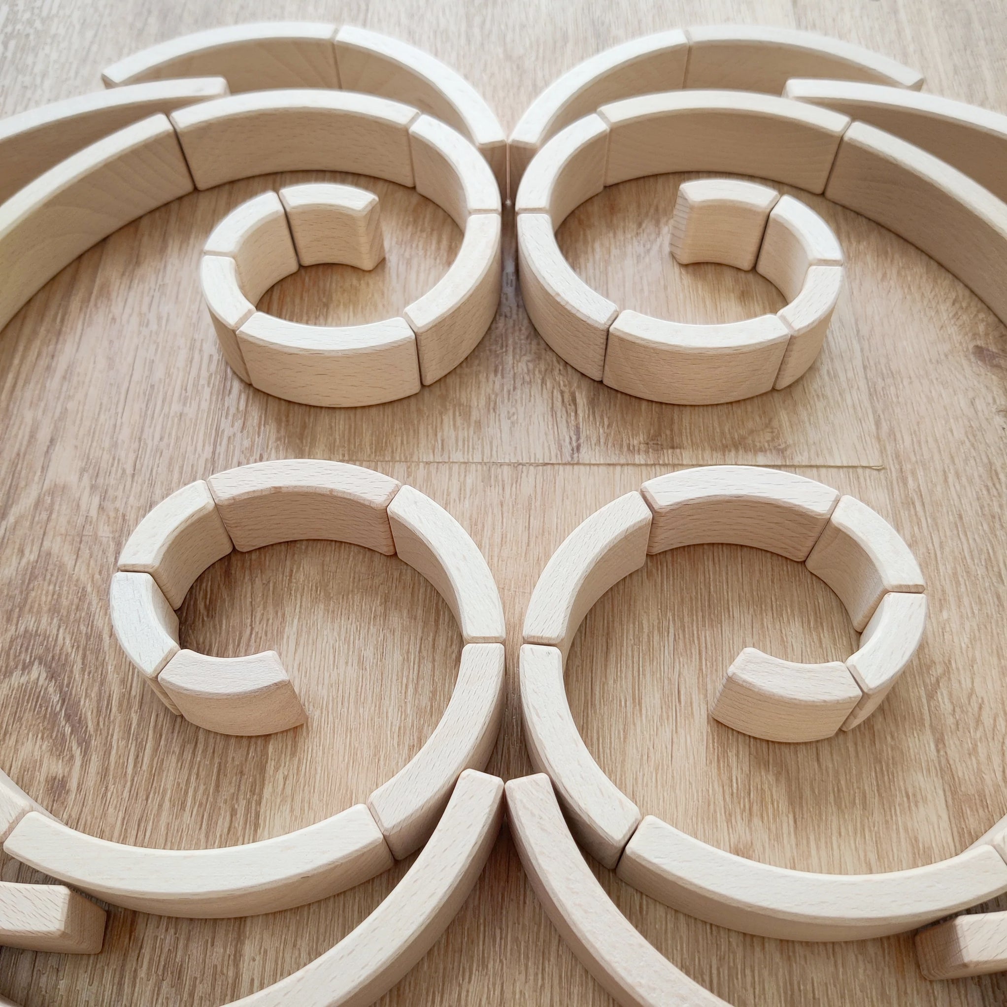 Golden Ratio - Abel Minis - 96 Blocks Set — Oak & Ever