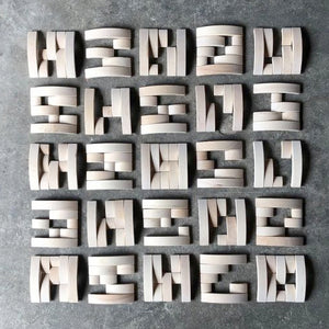 Golden Ratio - Abel Minis - 96 Blocks Set — Oak & Ever