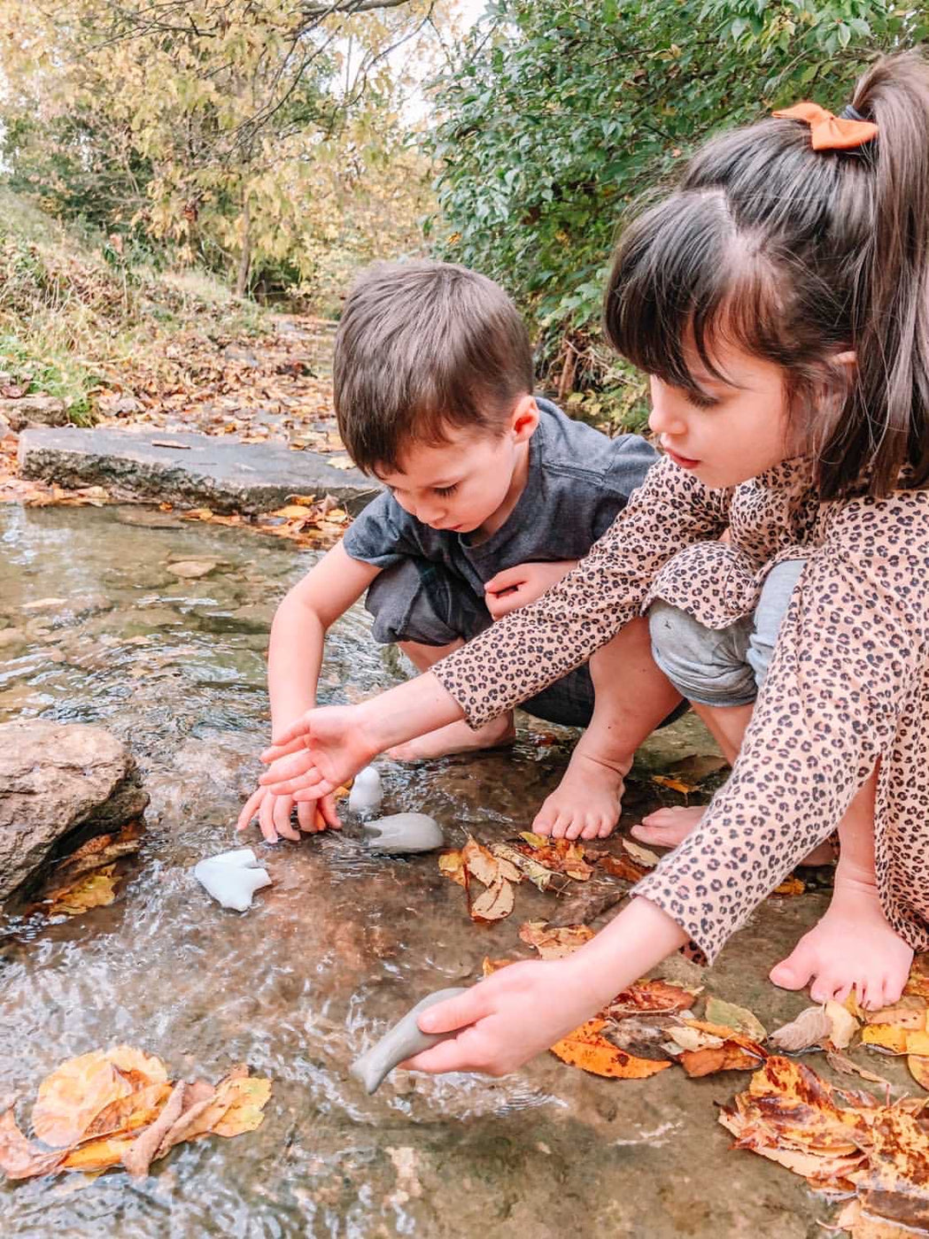 Outdoor Play Animals – Sensory Animals Made from Stones — Oak & Ever