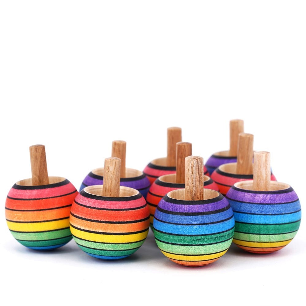 MADER - Wooden Spinning Tops — Oak & Ever
