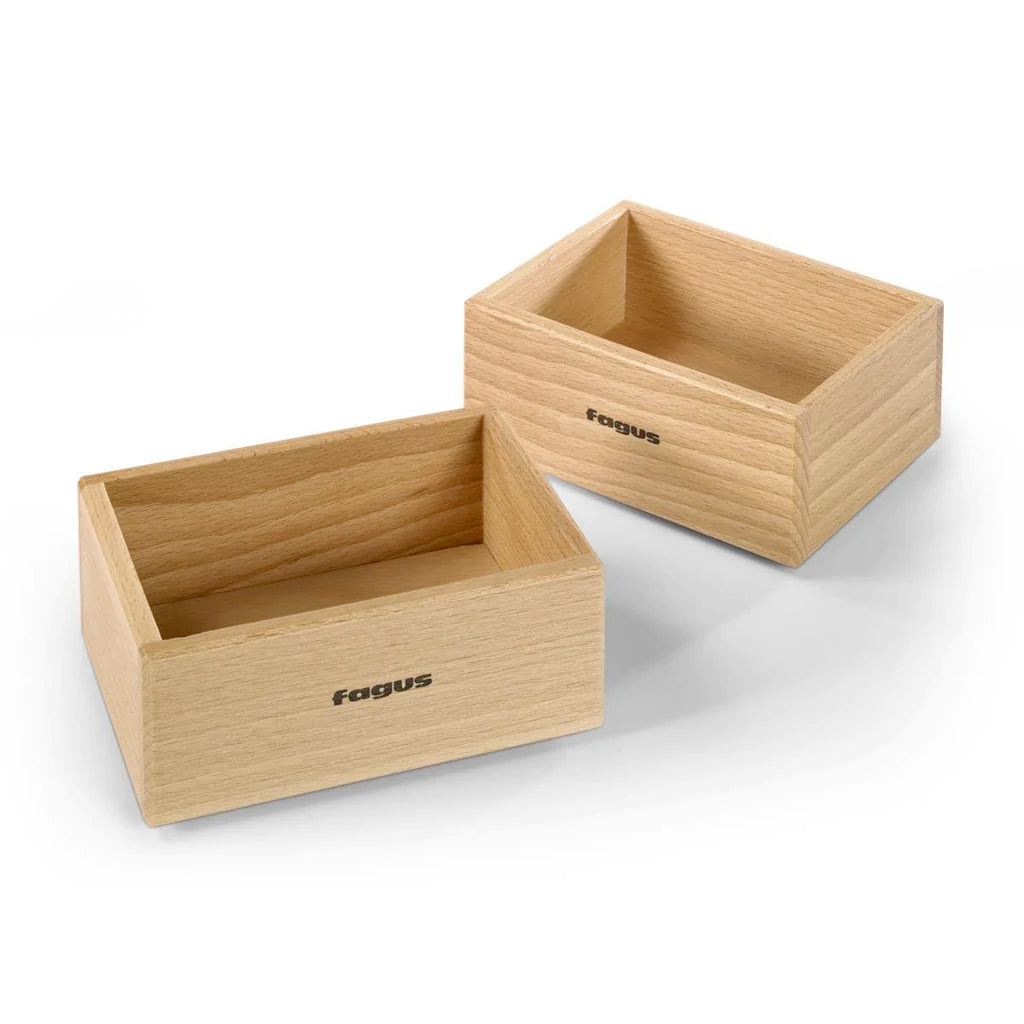 Fagus Stacking Boxes - Set of 2 — Oak & Ever