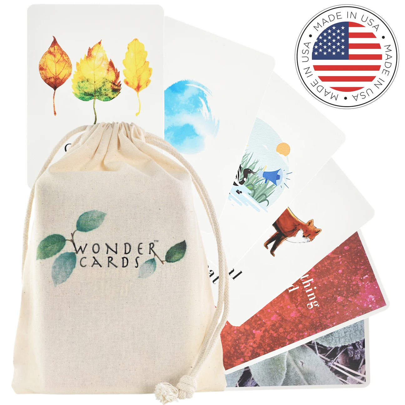 Wonder Cards - Flashcards to inspire Nature Play — Oak & Ever